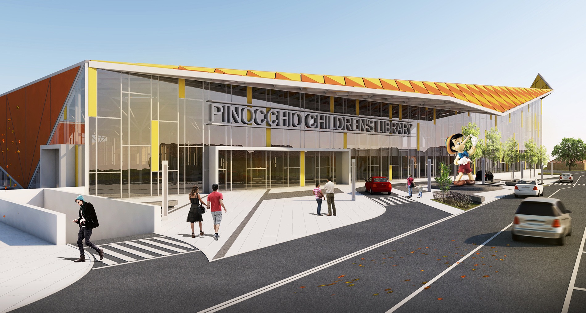 Pinocchio Children's Library - AGA - Alexandre Goncalves Architecture