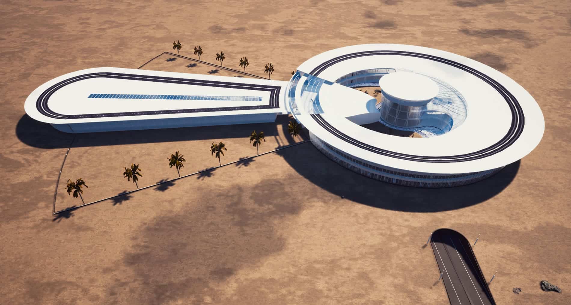 HYPERLOOP DESERT CAMPUS - AGA - Alexandre Goncalves Architecture